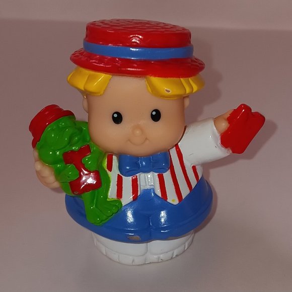 Mattel | Toys | Little People Eddie Carnival Circus Holding Frog C 203 ...